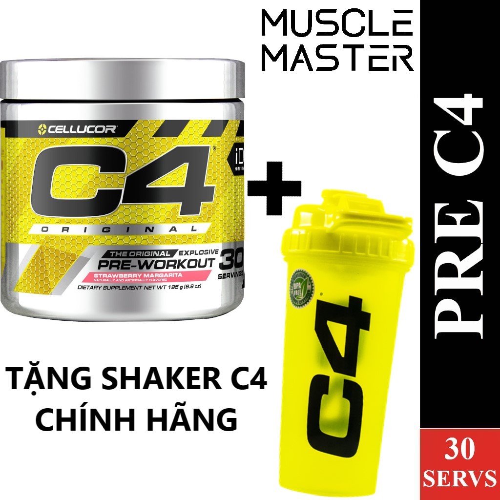 [TẶNG SHAKER C4] Bột Pre Workout Tăng Sức Mạnh Cellucor C4 30 Lần Dùng ...