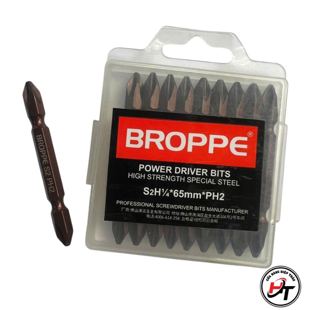 Mũi vít đầu bắn vít ph2 vặn bake 65mm lắp máy khoan Broppe chính hãng MV-BRP | Shopee Việt Nam