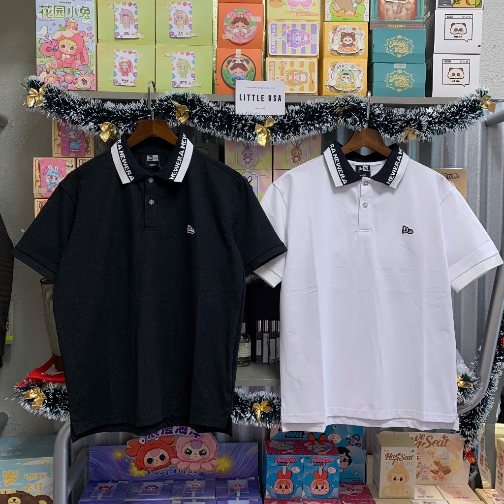 [Auth] Áo POLO NEW E-RA POLO SHIRT COLLAR mẫu mới 2025 - Unisex Nam Nữ ...