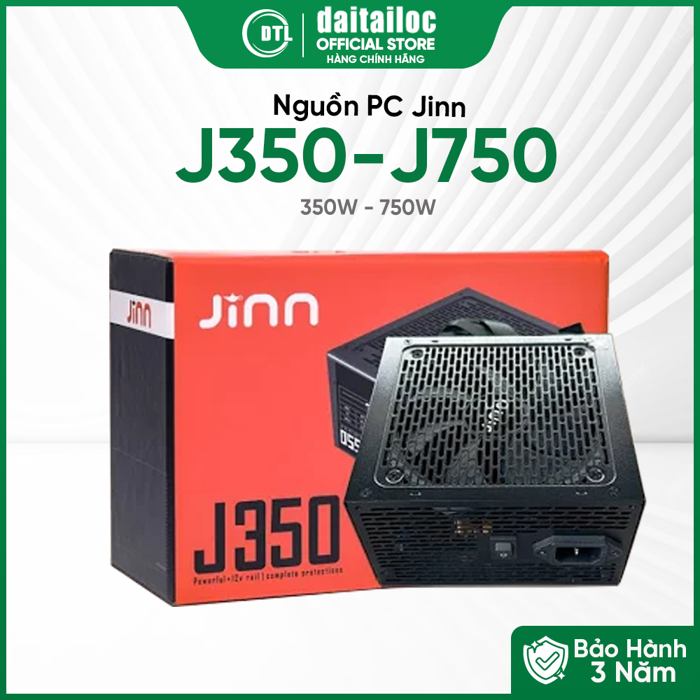 Nguồn PC Jinn 350W - 750W J350 - J750 Công Suất Thực - Hàng Chính Hãng | Shopee Việt Nam