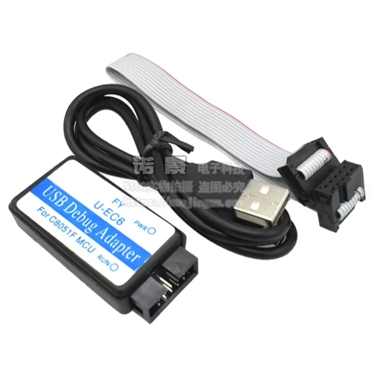 Mạch nạp debug C8051F MCU Emulator U-EC5 ML-EC3 U-EC6 USB Debug Adapter ...
