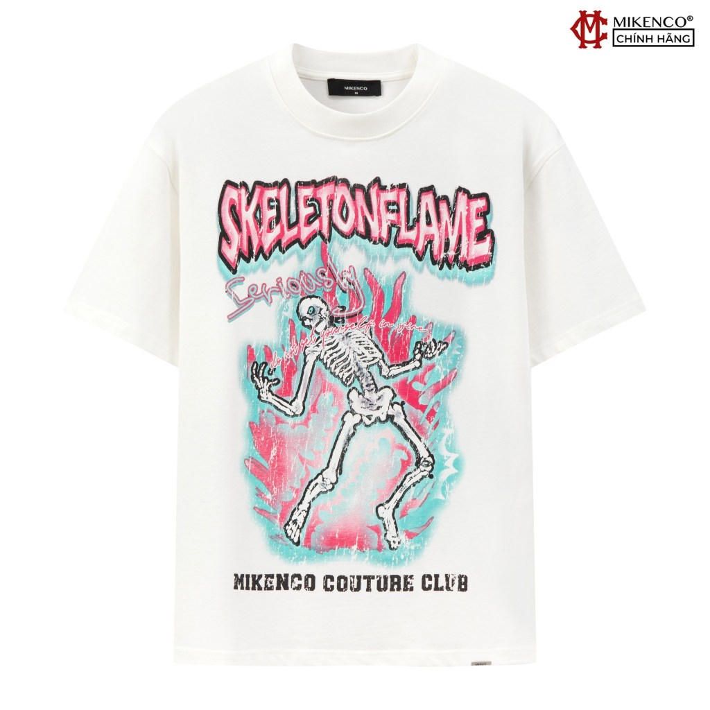 Áo phông unisex MIKENCO Stay Epic Tshirt White | Shopee Việt Nam