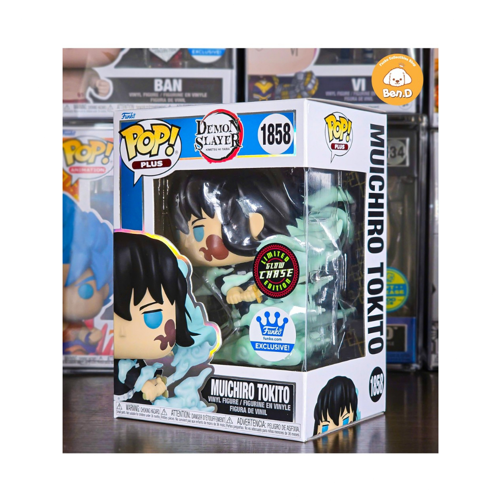 Mô hình Funko POP! Plus: Demon Slayer - Muichiro Tokito (GLOW CHASE ...