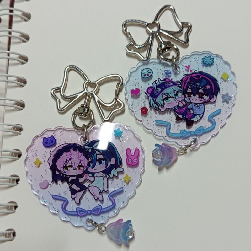(SẴN) MÓC KHOÁ KEYCHAIN NHŨ 6CM ALIEN STAGE: IVANTILL, MIZISUA | Shopee ...