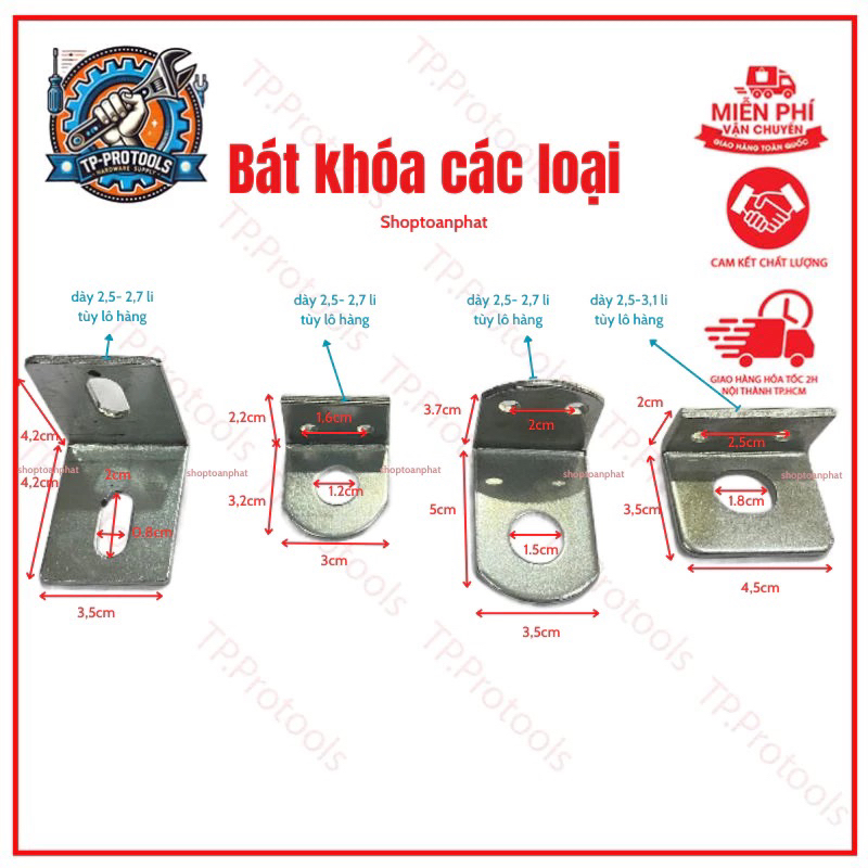bát khoá cửa bắt vít, bắn rive. bát chốt khoá cửa kéo đài loan | Shopee ...