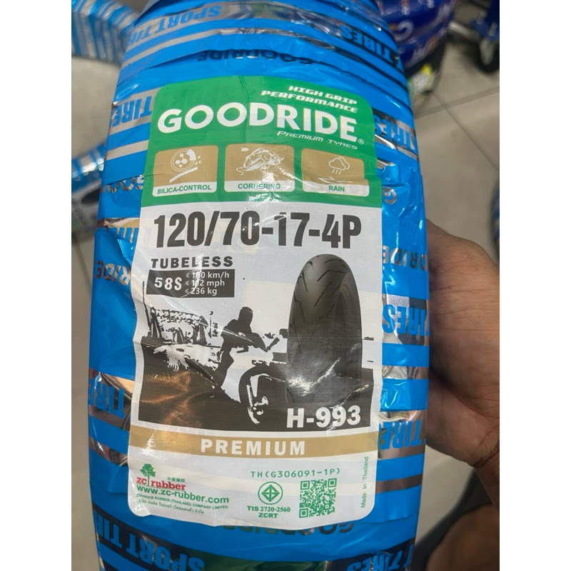 Vỏ lốp Goodride gai vỏ H993 dành cho xe winner , ex 135, ex 150 và nhiều dòng xe hàng nhập khẩu ...