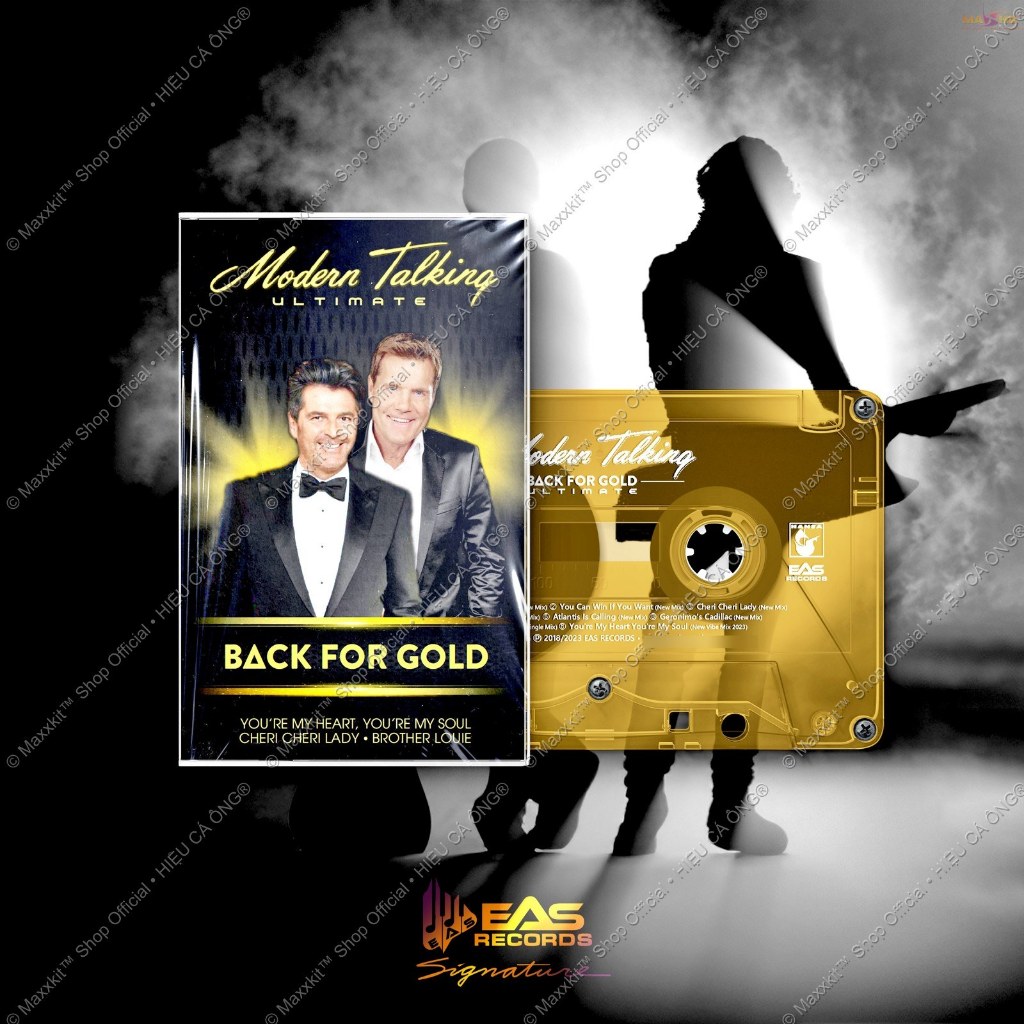 Băng cassette Modern Talking - BACK FOR GOLD (Remastered Hit Mixes ...