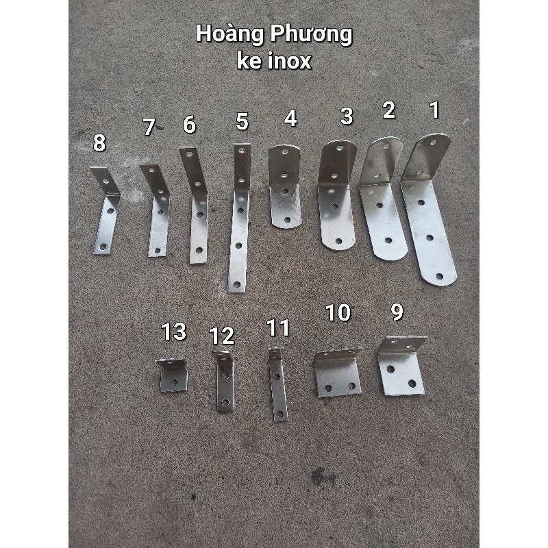 1kg ke góc INOX , pat INOX đỡ chữ L hàng chất lượng không han gỉ ...
