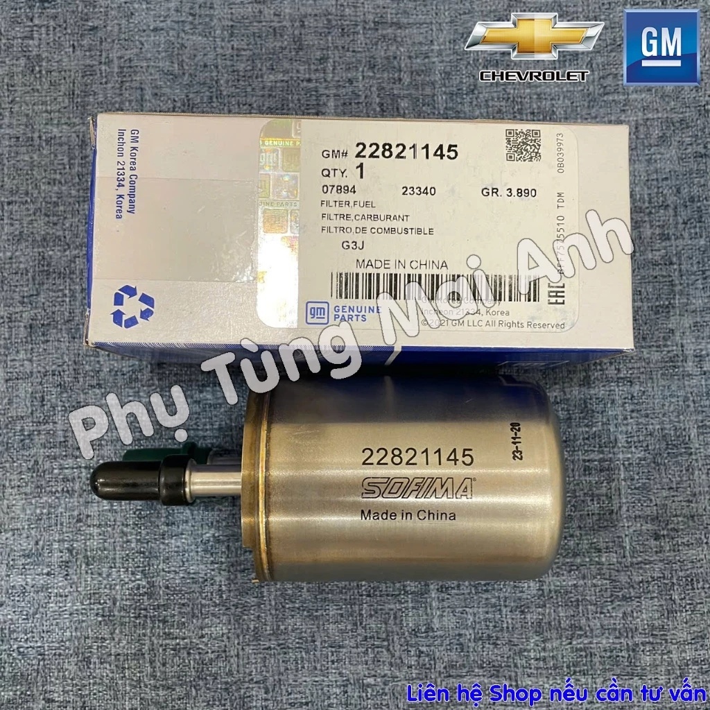 Lọc xăng CHEVROLET CRUZE - Hàng xịn GM Chính Hãng - MPT:22821145 ...