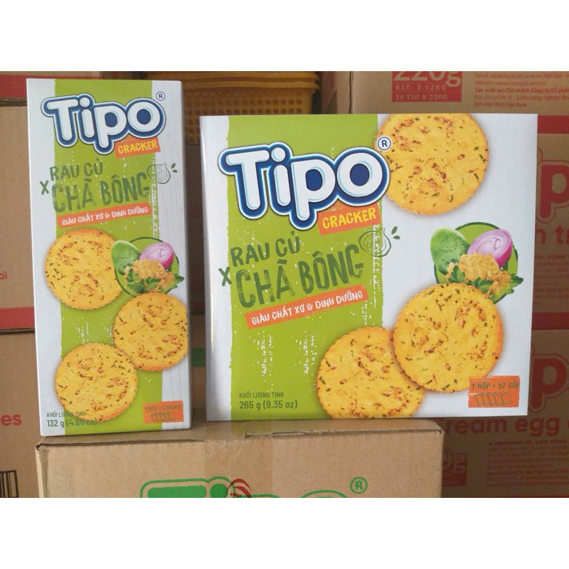 Bánh chà bông rau củ Tipo | Shopee Việt Nam