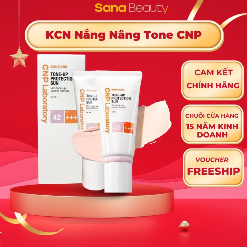 Kem chống nắng nâng tone CNP Laboratory Tone-Up Protection Sun SPF42 PA ...