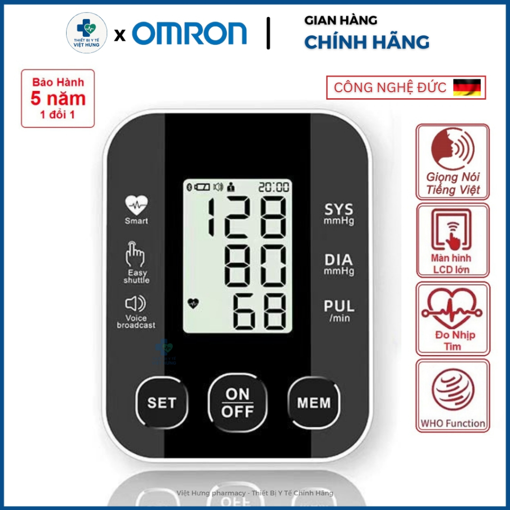 Máy Đo Huyết Áp HOSIKO BP-S10 Chính Hãng, Phát Hiện Nhịp Tim Bất Thường ...