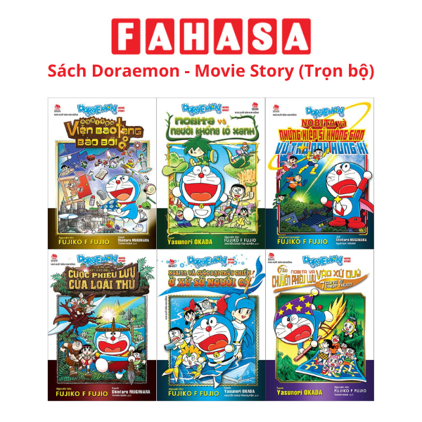Sách Doraemon - Movie Story (Trọn bộ) | Shopee Việt Nam