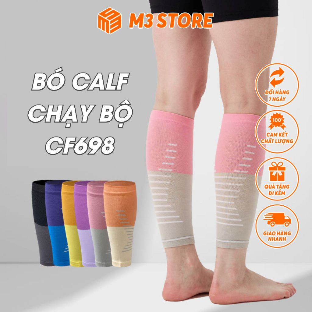 Bó Calf Chạy Bộ Nam Nữ Tất Bó Bắp Chân Chạy Trail Đá Bóng Tập Luyện Thể ...