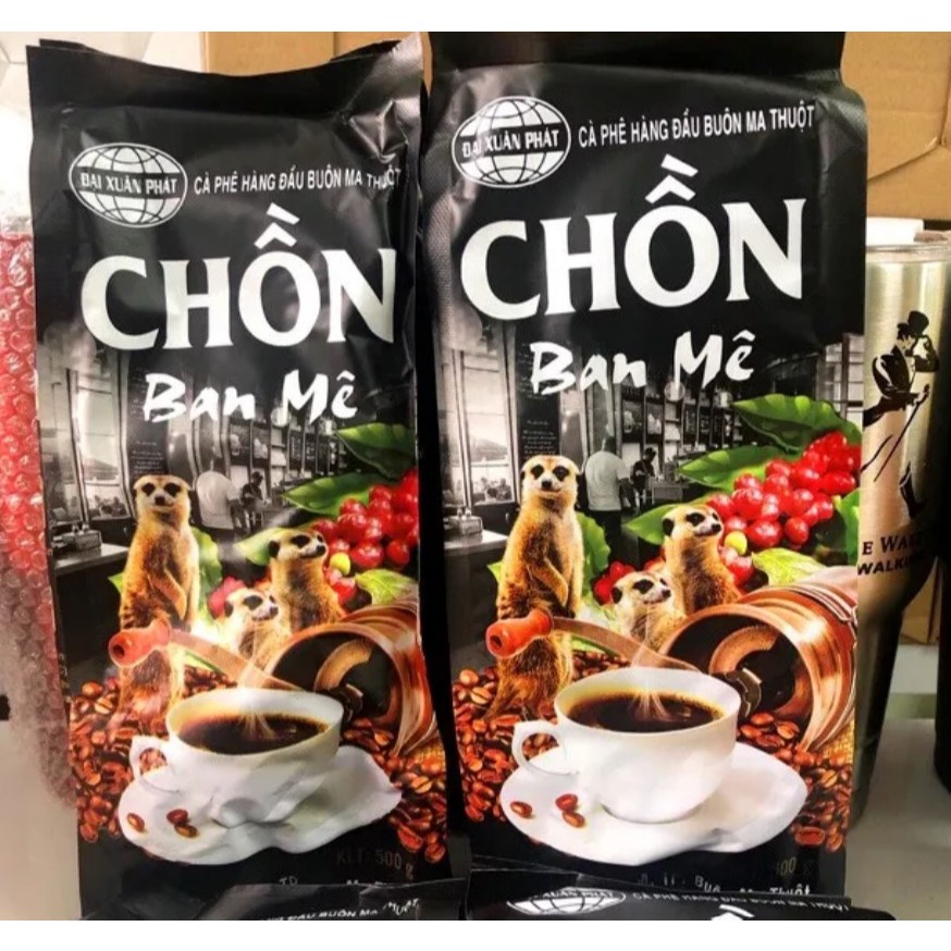Cà Phê Phin Chồn BAN MÊ Đậm Đà - Dành Cho Pha Phin - Gói 500g | Shopee ...