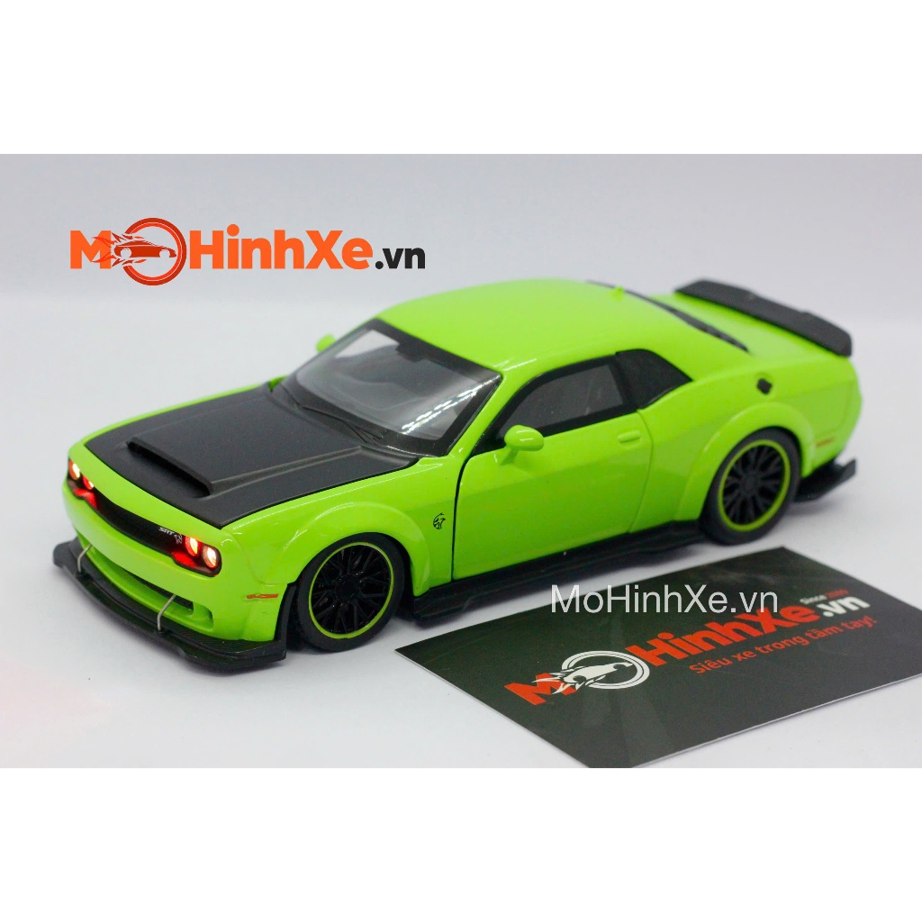 Mô hình xe Dodge Challenger SRT Hellcat 1:32 HÃNG KHÁC | Shopee Việt Nam