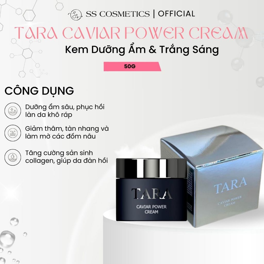 Kem Dưỡng Da Tara Caviar Power Cream 50g BE569 Dưỡng Ẩm Sáng Mịn Giảm ...