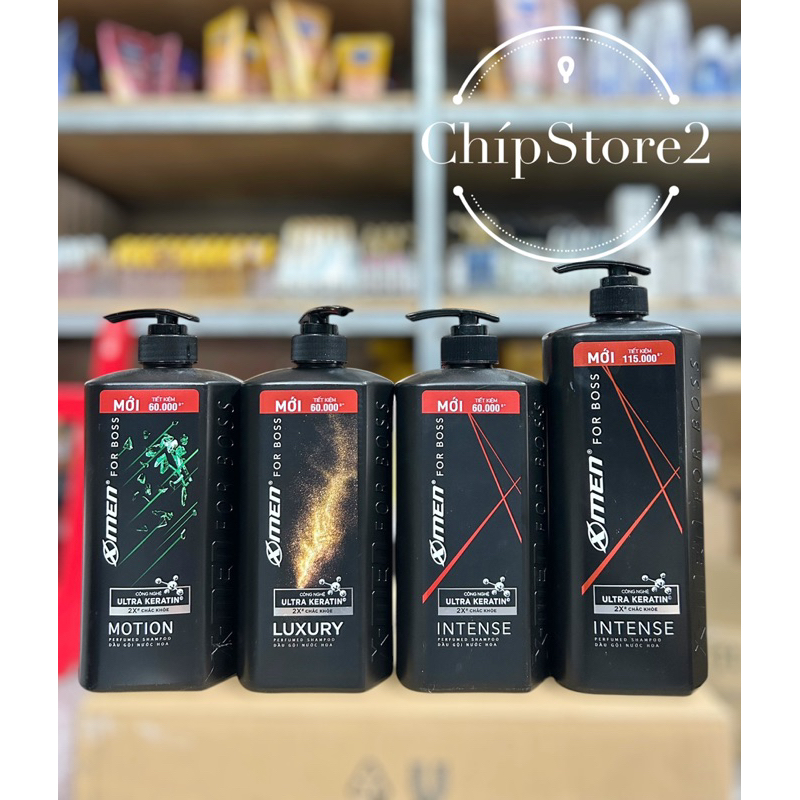 Dầu Gội Nước Hoa Xmen For Boss Giúp Tóc Chắc Khoẻ 850g Và 650g | Shopee Việt Nam