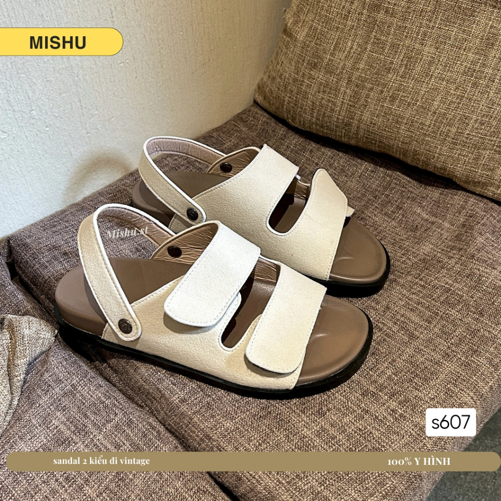 [MIS] Dép sandal quai hậu nữ đế cao S607 thời trang phong cách ulzzang nịnh chân | Shopee Việt Nam