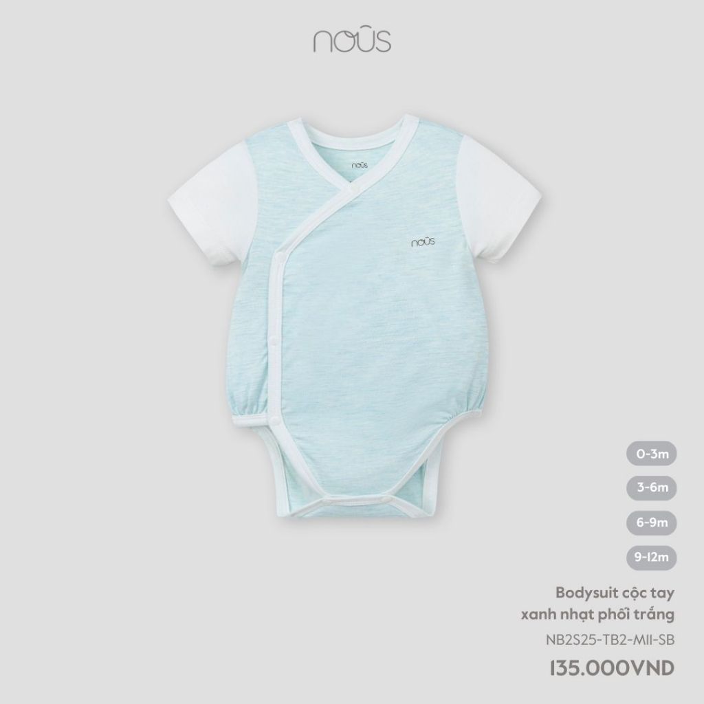 Nous Baby Bộ bodychip, bodysuit liền cộc bé trai bé gái chất Nu petit ...