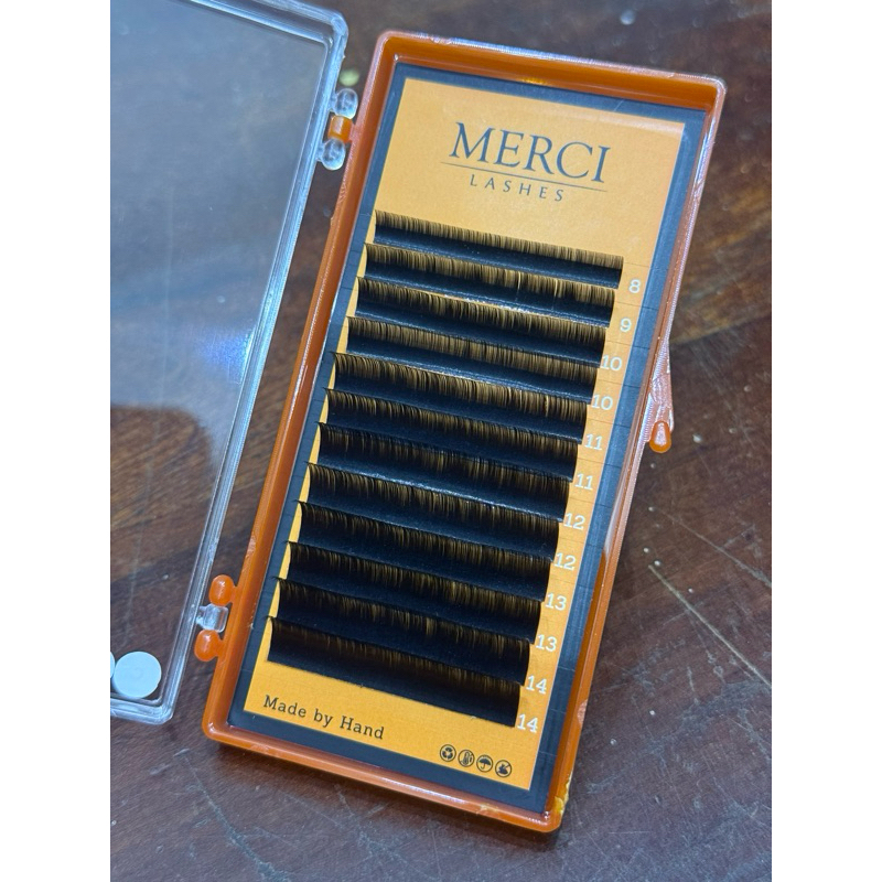 Lông mi Merci 0.07 cong C Cc D U đủ size | Shopee Việt Nam