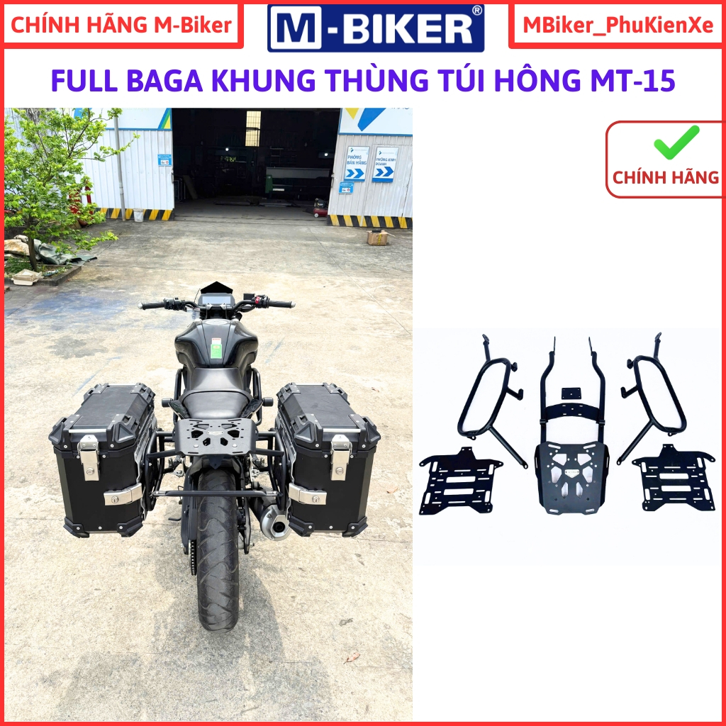 Baga mt15, baga sau mt15, cảng sau yamaha MT-15, TẢI TRỌNG TRÊN 50KG ...