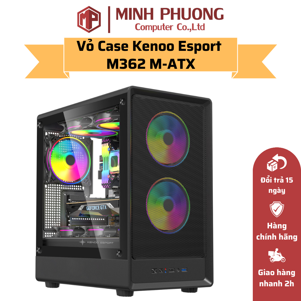 Vỏ Case Máy Tính Kenoo Esport M362 MK326 M-ATX Hàng Chính Hãng | Shopee ...