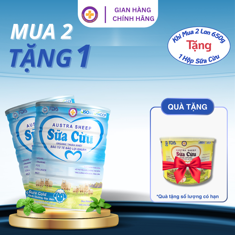 [MUA 2 TẶNG 1] Sữa Bột Dinh Dưỡng Đặc Biệt Sure Gold Phát Triện Toàn Diện Hỗ Trợ Tiêu Hoá Tăng ...