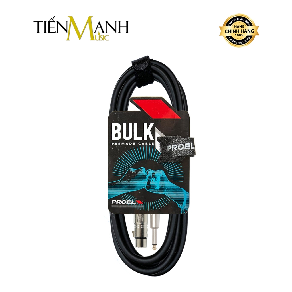 [Chính Hãng] Dây Cáp Mic Proel XLR Cái sang 6.35mm BULK200LU3 (3m ...