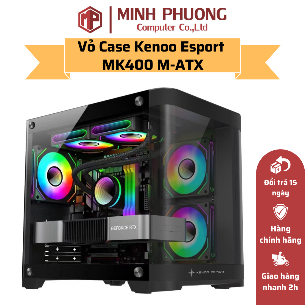 Vỏ Case Máy Tính Kenoo Esport MK400 M-ATX - Hàng Chính Hãng | Shopee ...