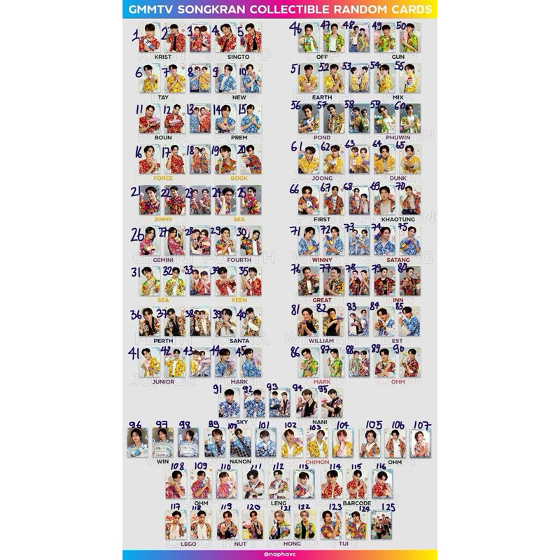 (chính hãng Gmm) card lẻ Songkran 2025 | Shopee Việt Nam