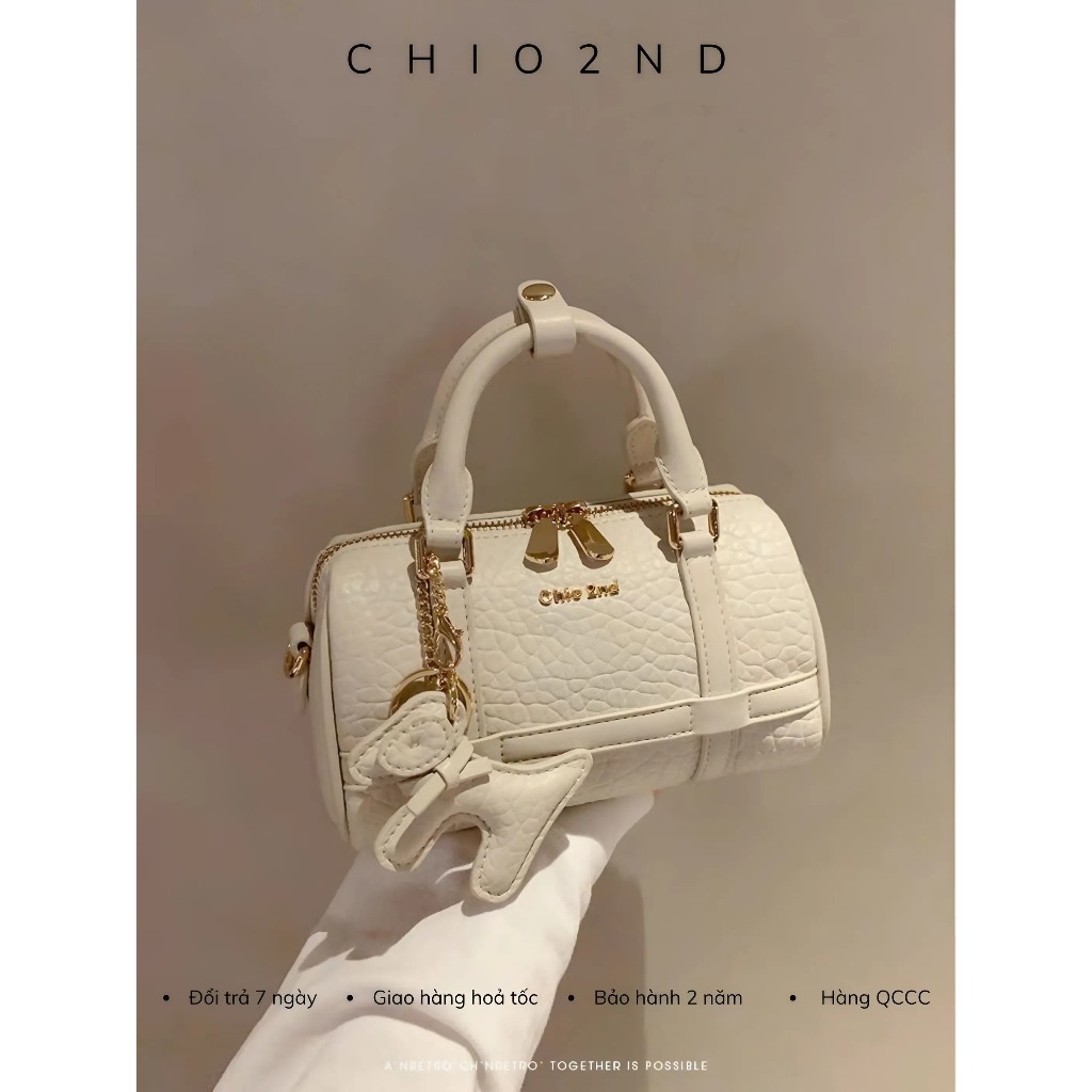Túi xách nữ Chio'2nd M54 - Túi xách thiết kế tối giản kiểu niche, đeo linh hoạt, phối đồ đẹp ...