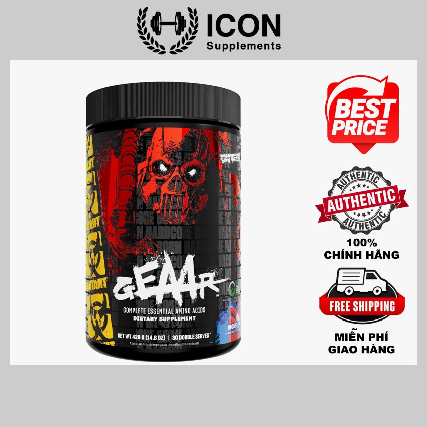 Bột EAA MUTANT GEAAR (30 servings) - Hỗ Trợ Phục Hồi và Phát Triển Cơ ...