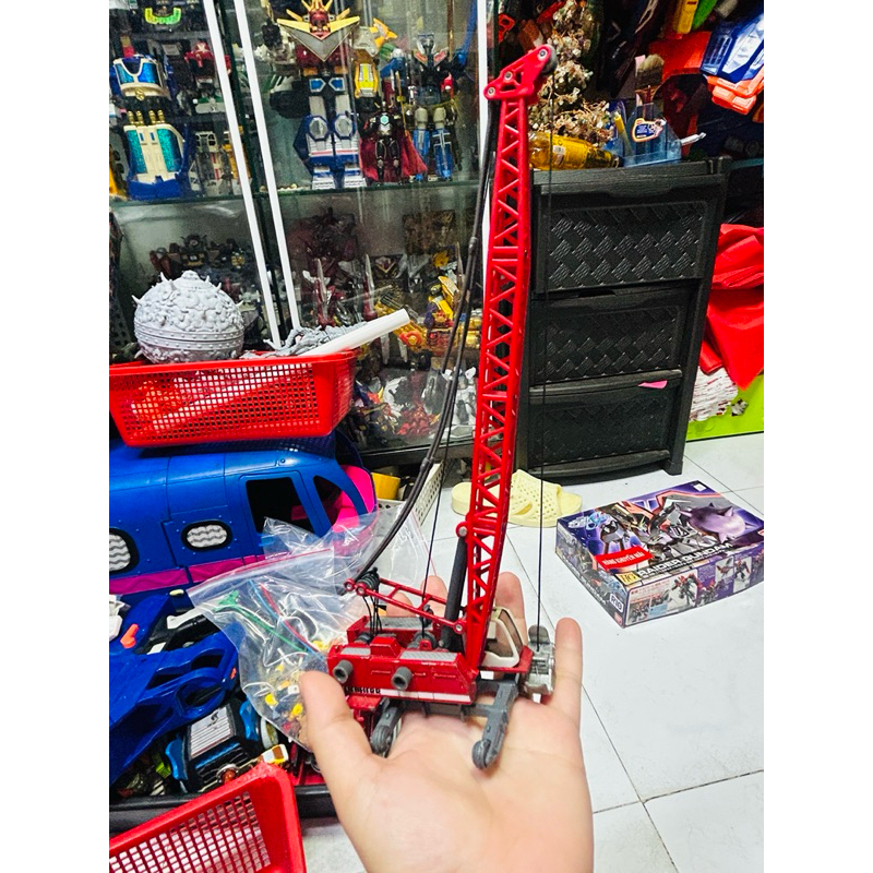 Mô hình xe cẩu 1834 Siku 1/87 Scale DieCast Model Tower Crane ( hàng đã ...