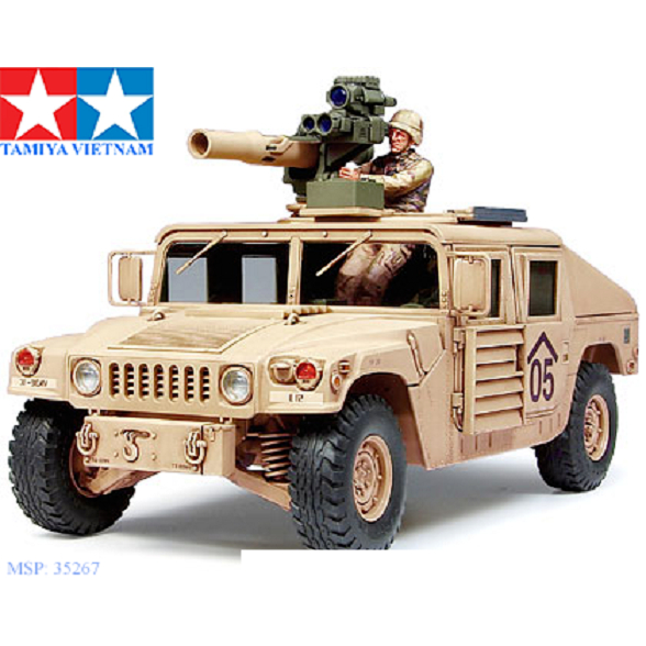 35267 Mô hình quân sự xe bọc thép 1/35 SCALE M1046 Humvee TOW Missile ...