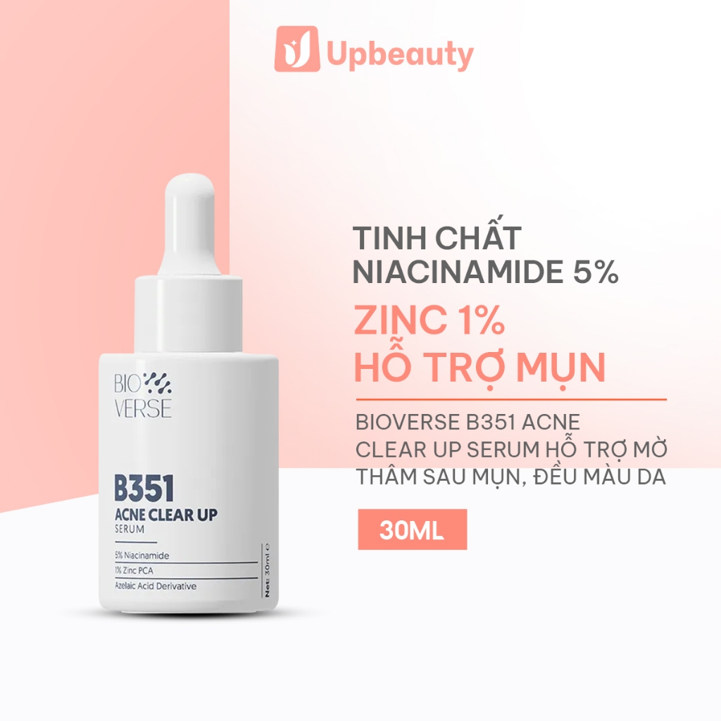 Tinh Chất Hỗ Trợ Giảm Mụn Bioverse B351 Acne Clear Up Serum Kiềm Dầu ...