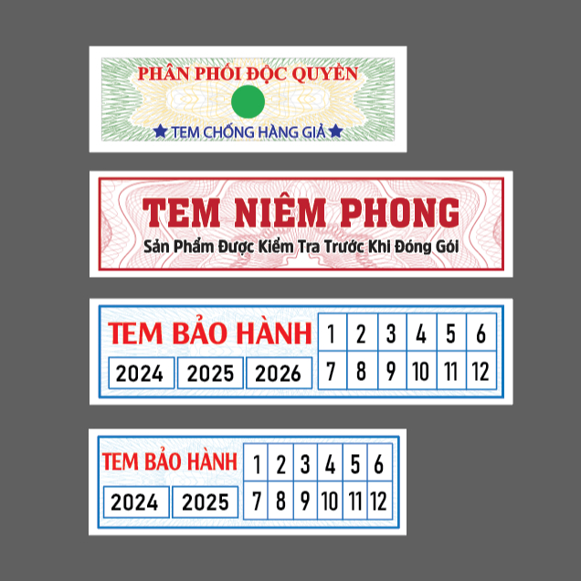 [ HOT NEW ] Tem BẢO HÀNH, Tem NIÊM PHONG Decal vỡ MỚI | Shopee Việt Nam