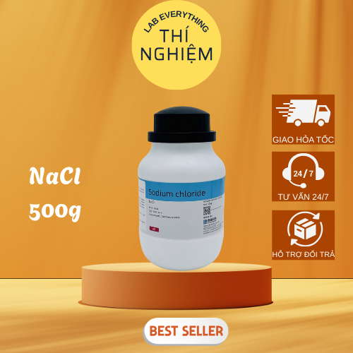 Sodium Chloride 99.5% (NaCl, AR, Chai 500G,, Cas 7647-14-5) | Shopee ...