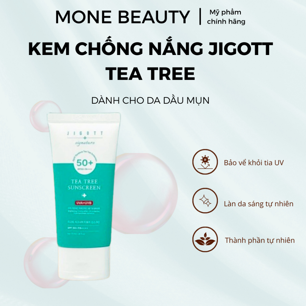 Kem chống nắng JIGOTT SIGNATURE SUNSCREEN SPF50+ PA++++ trắng da, nâng ...