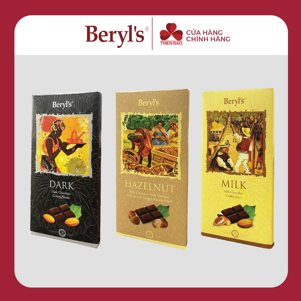 Socola Beryl's Chocolate thanh 85g | Shopee Việt Nam