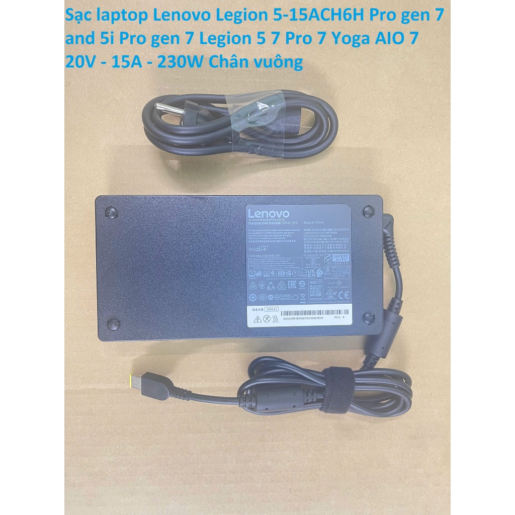 ⚡️ Sạc laptop Lenovo Legion 5-15ACH6H Pro gen 7 and 5i Pro gen 7 Legion ...
