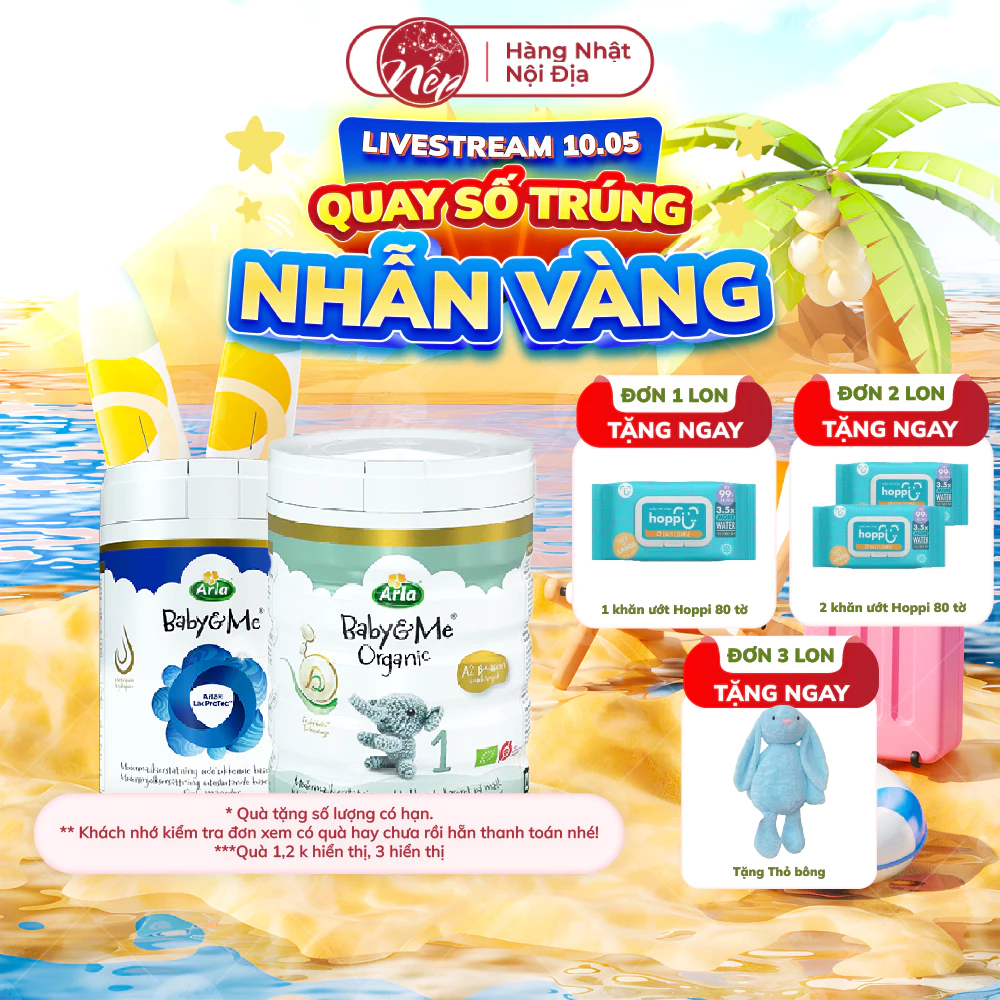 [KOL] Sữa Arla Baby&Me Organic đạm A2 và sữa Arla Baby&Me HMO cao cấp từ Đan Mạch đủ số 1,2,3 ...