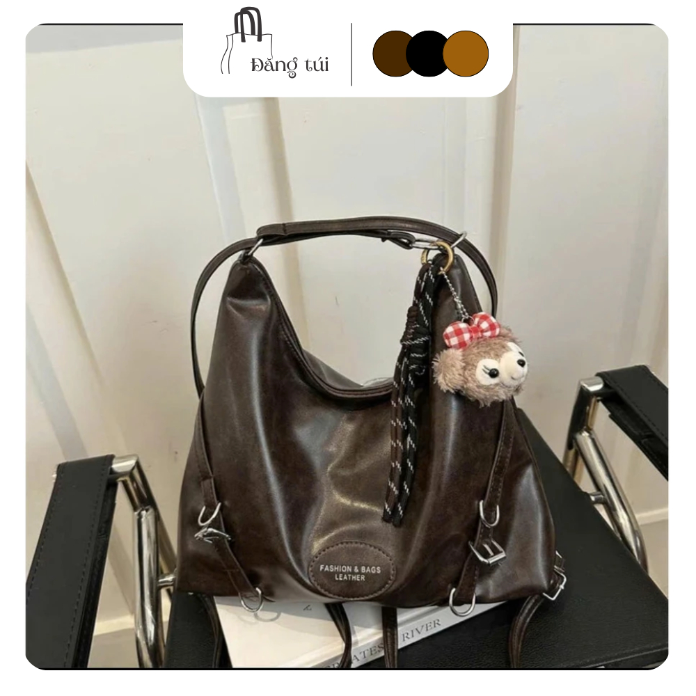 Túi Tote Nữ Phong Cách Cổ Điển Kèm Gấu Túi Đeo Vai Balo Mini Nữ Học Sinh Sinh Viên - Dk108 ...