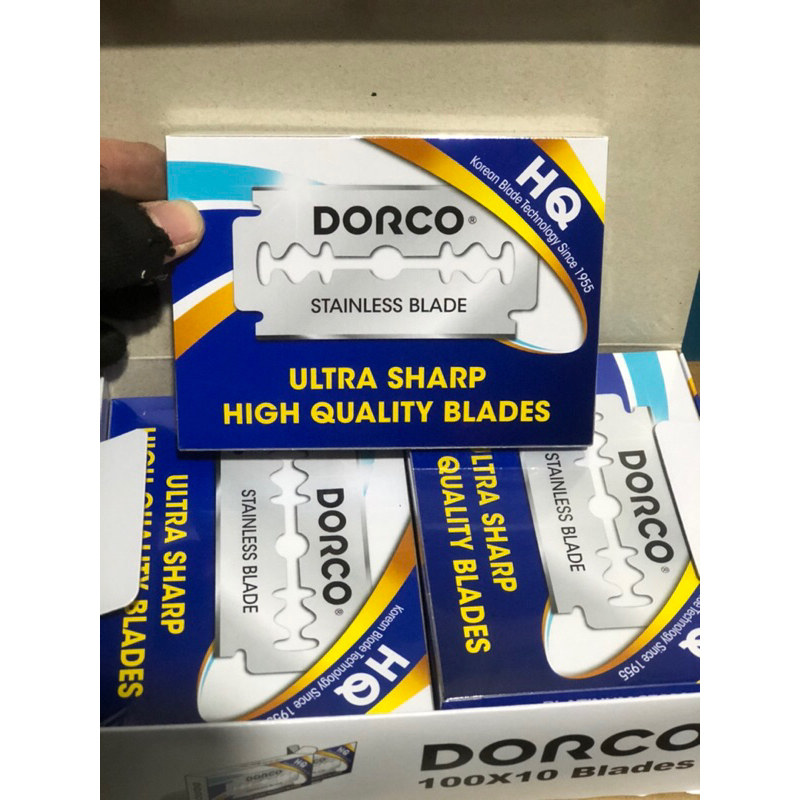 Hộp 100 Lưỡi Lam Dorco ST 300 (Nhãn Xanh) | Shopee Việt Nam