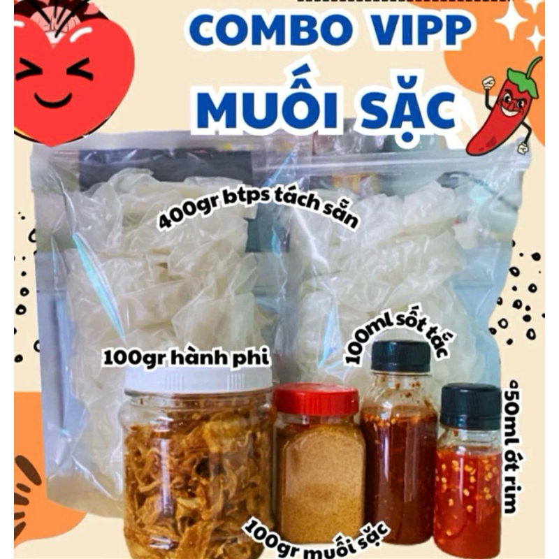 Combo VIP : 400gr bánh tráng tròn vò phơi sương Củ Chi+100gr hành phi+ ...