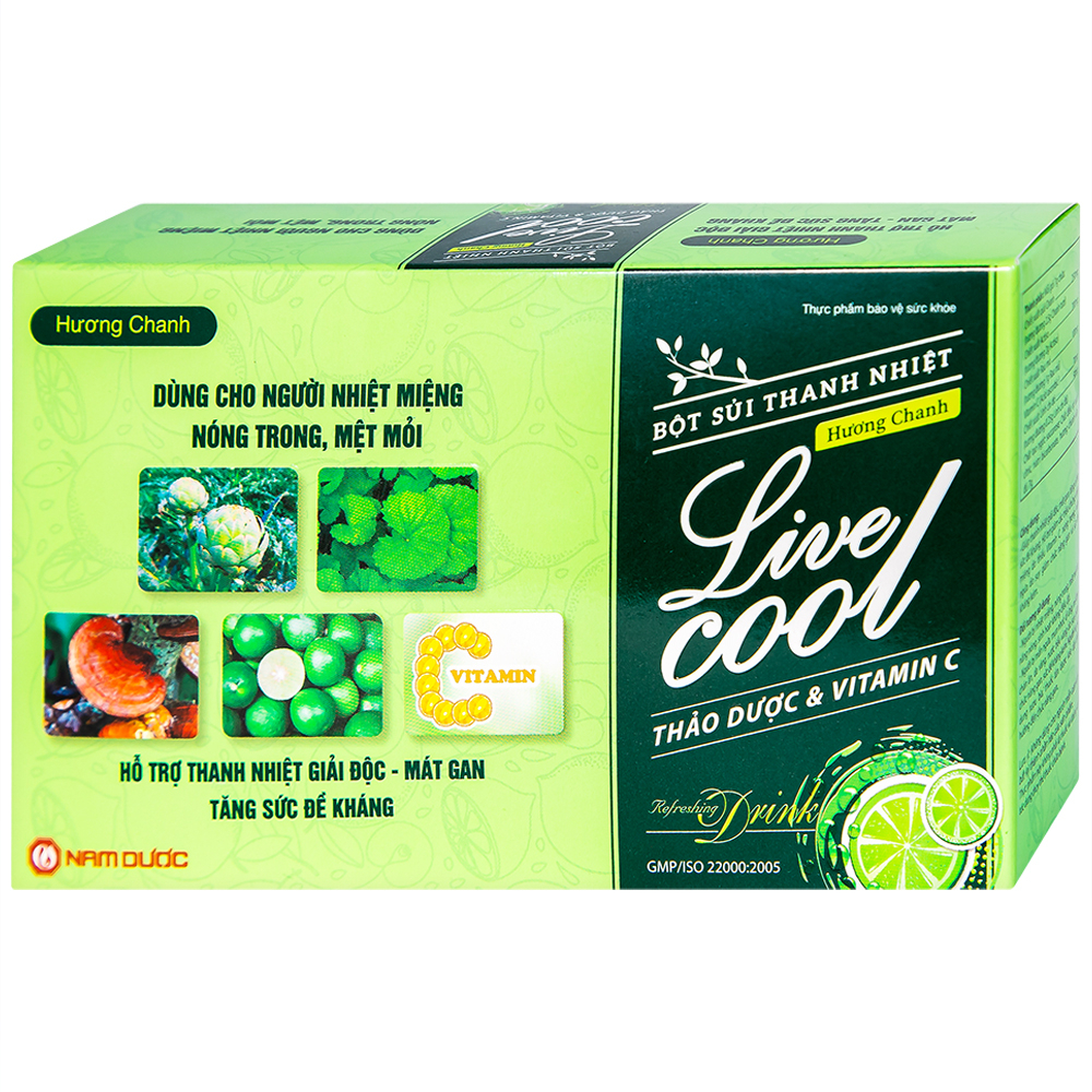 Bột Sủi Livecool Nam Dược – Thanh Nhiệt, Mát Gan, Hương Chanh Dễ Uống ...