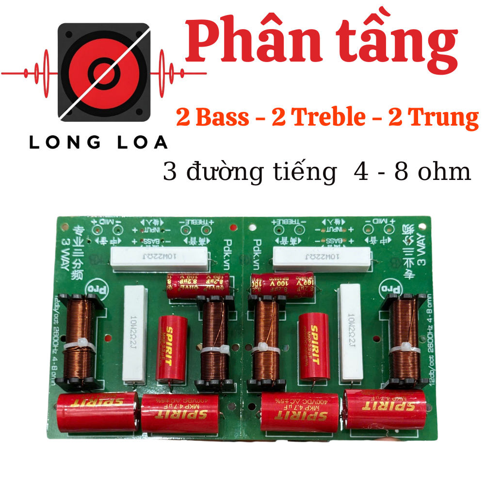 Phân tầng loa 3 đường tiếng ( Bass - Treble - Mid) tụ xịn. | Shopee ...