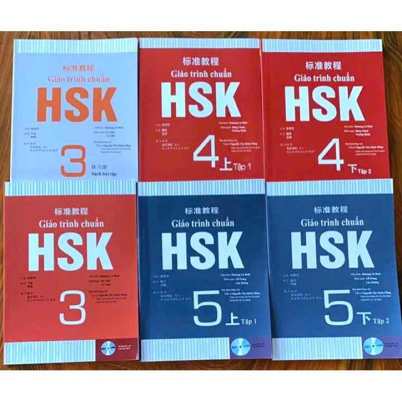 Sách - Bộ giáo trình chuẩn HSK3 - HSK4 - HSK5 (kèm file nghe) | Shopee ...