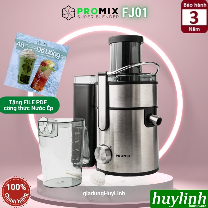 Máy ép trái cây nhanh Promix FJ-01 [Promix FJ01] - 1000W - Bảo hành 3 ...