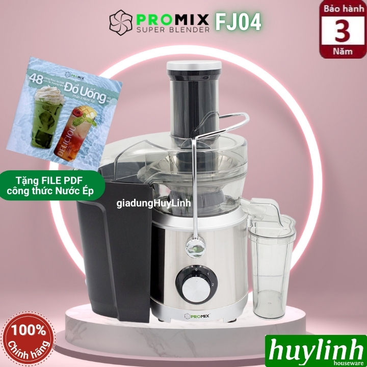 Máy ép trái cây tốc độ nhanh Promix FJ-04 [FJ04] - Công suất 1000W ...